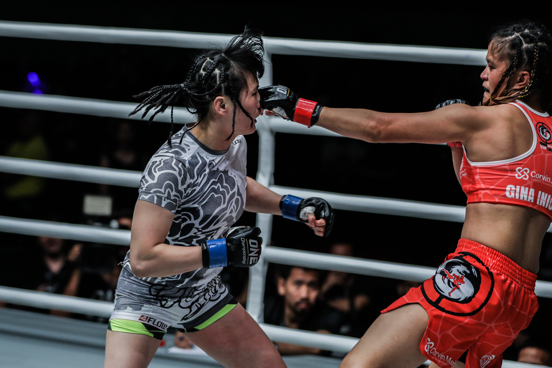[PHOTOS] Gina Iniong vs Jenny Huang at ‘ONE: Heroes of Honor’ – CONAN Daily