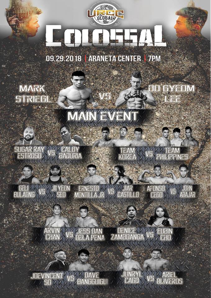 ‘URCC: Colossal’ results: Mark Striegl vs Do Gyeom Lee – CONAN Daily