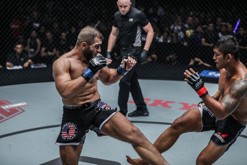 [PHOTOS] Aung La N Sang vs Mohammad Karaki at ‘ONE: Pursuit of Greatness’ in Yangon, Myanmar ...