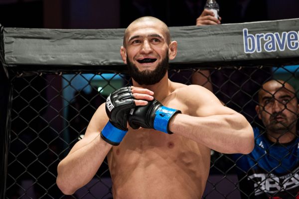 UFC star Khamzat Chimaev supports Husein Kadimagomaev at ‘BRAVE CF 40 ...