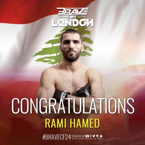 Lebanon’s Rami Hamed earns 2nd Brave CF win at ‘Brave 24: London ...