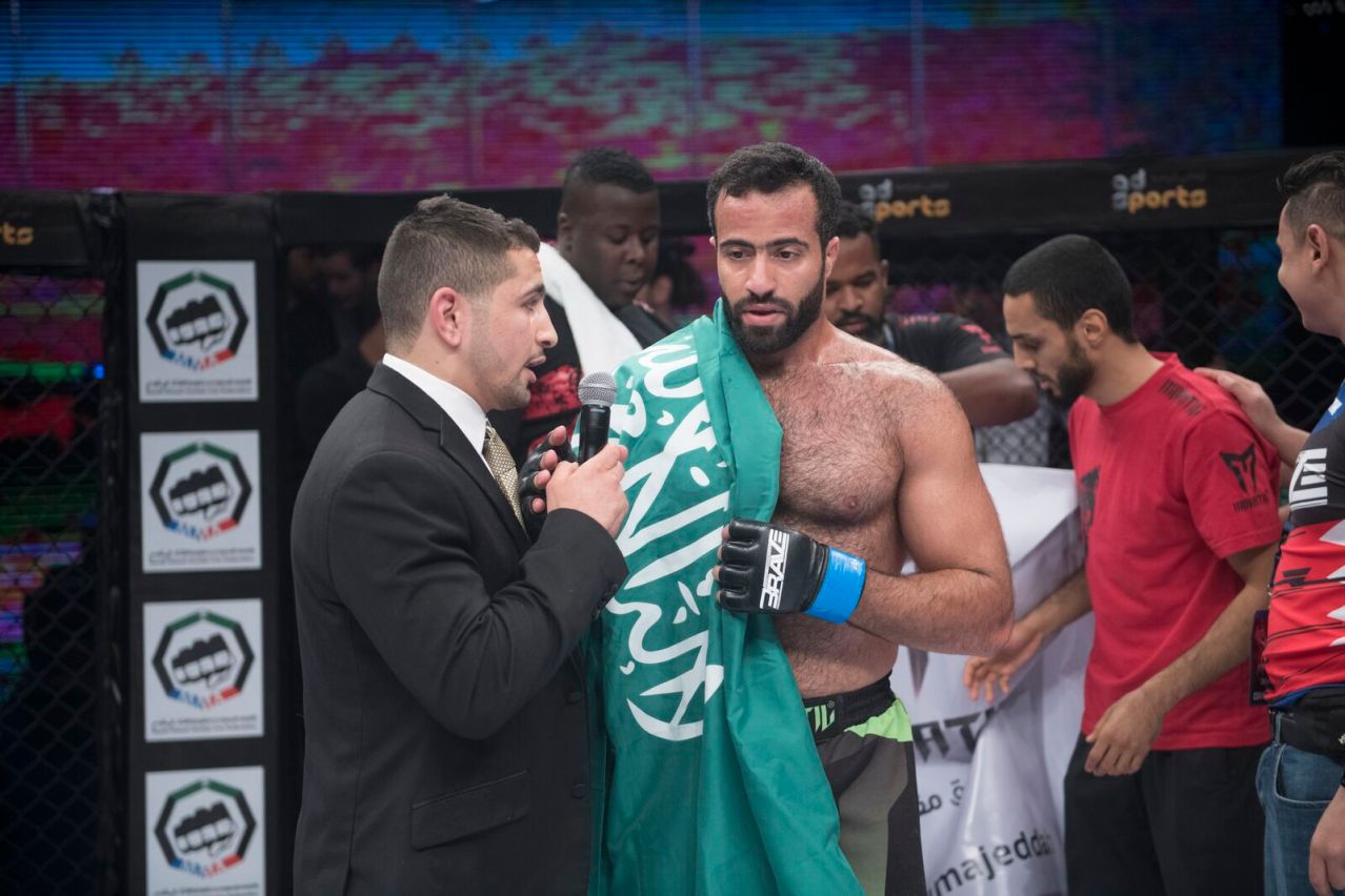 Mostafa Rashed Neda: BRAVE CF has done so much for Saudi Arabia’s ...